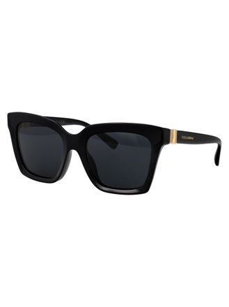 Dolce & Gabbana Womens Sunglasses 0dg4498 Black Acetate