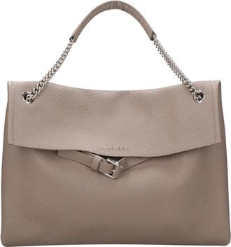 Orciani Femme, Sacs, Beige, Taille: ONE Size Venus Soft Midi