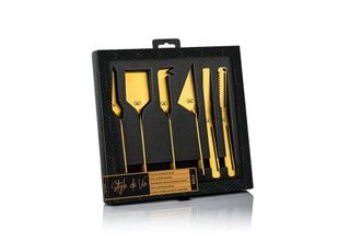 Style de Vie Käsemesser- & Buttermesser set, 6-teilig, Golden