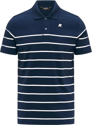 K-Way Homme, Tops, Bleu, Taille: XL Layo Polo en jersey teint fil fran&ccedil;ais