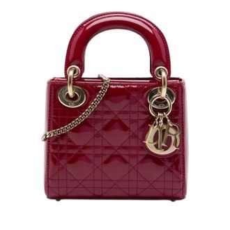 Dior Pre-owned Lady Dior - Femme - Pre-owned - Rouge - Taille: ONE Size