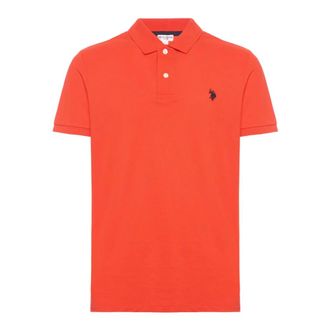 U.S.Polo Association U.s. Polo Assn., Herren, Oberteile, Orange, SGr&ouml;&szlig;e
