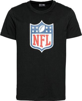 New Era Herren T-Shirt NFL Team Logo Tee Shield T Shirt, Schwarz, XXL EU, 11073678