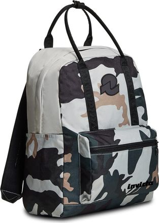 Invicta Rucksack, VAX, aus nachhaltigen Materialien, Praktischer Rucksack f&uuml;r Reise, Freizeit, Ausfl&uuml;ge; Uni, B&uuml;ro, mit Laptopfach bis 13, Tagesrucksack, Hand