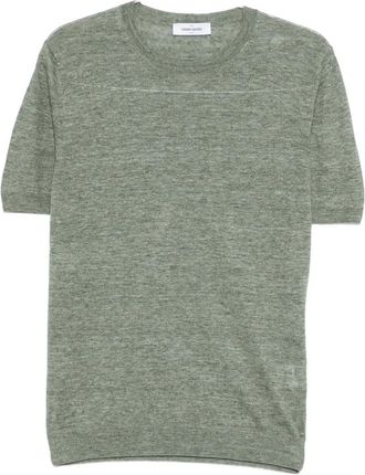 Gran Sasso Homme, Pulls, Vert, Taille: M Paricollo Crew Neck