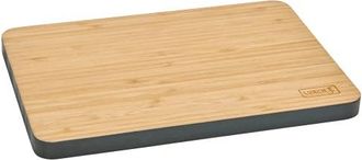Lurch 10781 Bambusbrett klein Schneidbrett für Lebensmittel Aller Art 25 x 17 x 1,5 cm Iron Grey