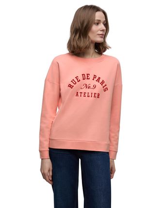 Street One Shirt mit Wording Light apricot 44