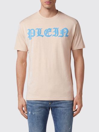 Philipp Plein T-shirt Gothic en coton avec logo imprim&eacute; contrastant sur la poitrine
