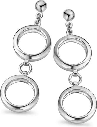 Orphelia Damen-Ohrhänger 925 Silber rhodiniert 4.5 cm - ZO-5065