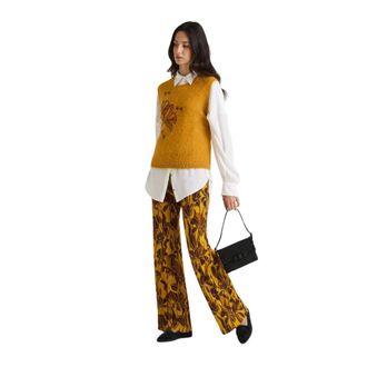 Maliparmi Maliparmi, Damen, Hosen, Gelb, 2XSGröße