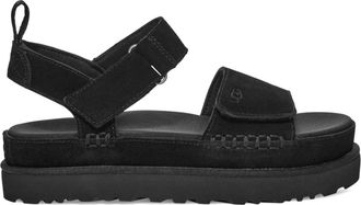 UGG Ugg, Femme, Chaussures, Noir, Taille: 41 EU Goldenstar Sandal