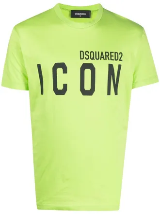 Dsquared2 t-shirt en coton &agrave; imprim&eacute; Icon - Vert