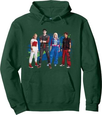 Disney ZOMBIES 4 Nova & Victor + Zed & Addison Official Pullover Hoodie