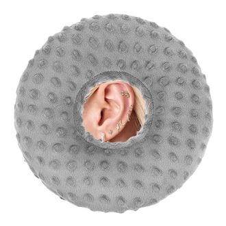 Generic Ohrpiercing Kissen,Weiches Ergonomisches Weiches Kissen | Erwachsene Donut Schlaf Ohrpiercing Kissen | F&uuml;r Erwachsene M&auml;nner Frauen M&auml;dchen Reise Home