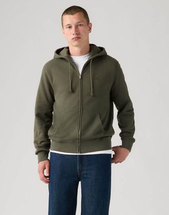 Levi's The Original HM Zip-up Fog in Gr&uuml;n