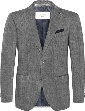 Carl Gross Softes Einreiher-Sakko Theo aus Seide mit fallendem Revers in