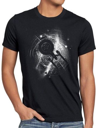 style3 T-Shirt Enterprise in Space ncc-1701 star trekkie trek raumschiff
