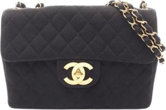 Chanel Sac bandouli&egrave;re vintage Pre-owned - Femme - Pre-owned - Noir - Taille: ONE Size