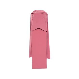 Solace London Femme, Robes, Rose, Taille: 40 FR Robe sans manches &agrave; col montant et basque