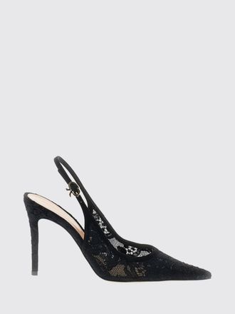 Gianvito Rossi Escarpins slingback Claudia en dentelle florale &agrave; talon aiguille haut
