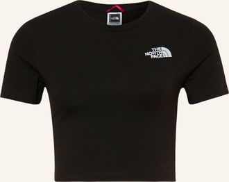 The North Face Cropped-Shirt schwarz