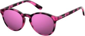 Polaroid Sonnenbrille mit Kunststoffrahmen- Rosa Spiegelglas - - Accessories - unisex - Braun - 47 MM