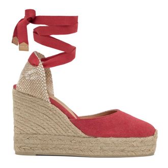 Castaner Femme, Chaussures, Rouge, Taille: 35 EU Alpargata Avec 11 CM DE Wedge