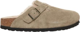 Birkenstock Femme, Chaussures, Beige, Taille: 37 EU Sandales Beige en Shearling pour Femmes