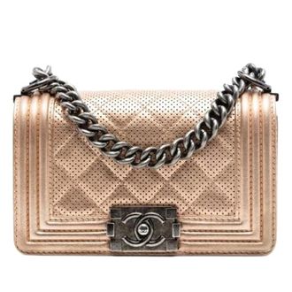 Chanel Pre-owned The Boy flap - - Pre-owned - Damen - Rosa - ONE SIZE