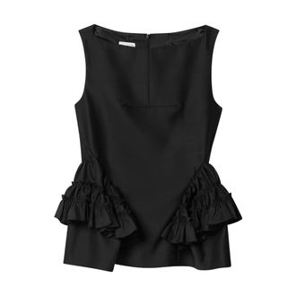 Dries Van Noten Femme, Tops, Noir, Taille: 40 FR Casey Top