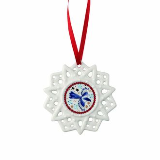 Hutschenreuther Schmuckstern Elstern