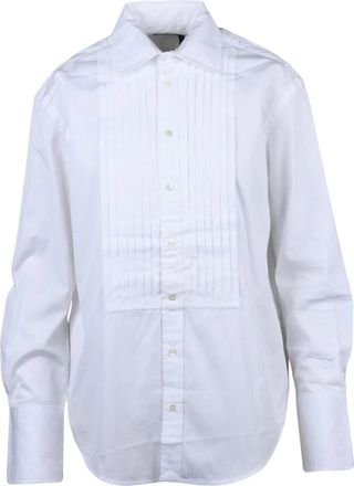 Polo Ralph Lauren Femme, Blouses et Chemises, Blanc, Taille: 38 FR Chemise en coton