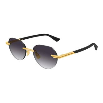 Bottega Veneta Homme, Accessoires, Jaune, Taille: ONE Size Lunettes de soleil sans monture
