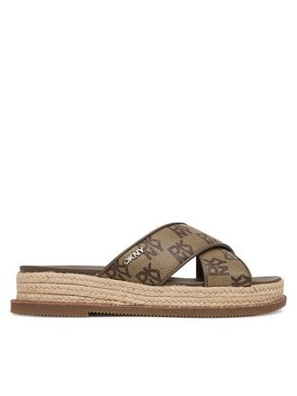 DKNY Pantoletten K1666574 Braun