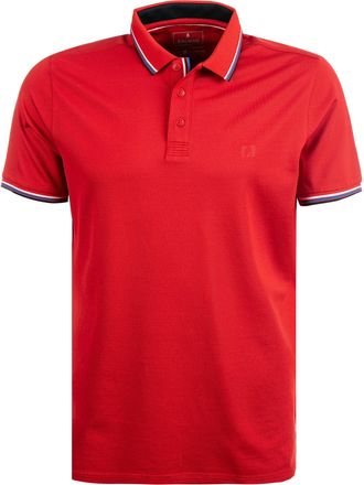 Ragman Herren Polo-Shirt rot