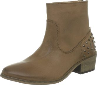 Pieces DITTE LEATHER BOOT - COGNAC 17045291, Damen Bootschuhe, Braun (COGNAC.), EU 40