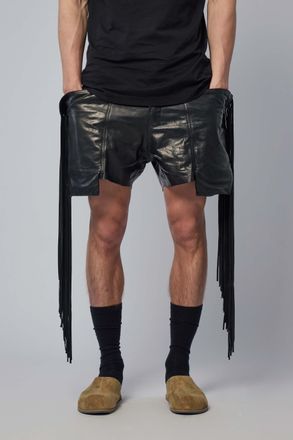 Rick Owens Fringed Shorts