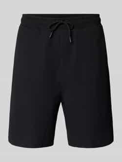 Review Shorts in Plissee-Optik mit elastischem Bund