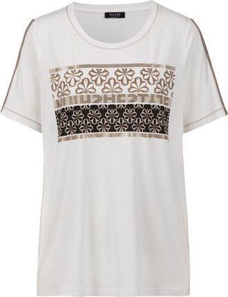 Tuzzi Nero T-Shirt mit Kontraststreifen