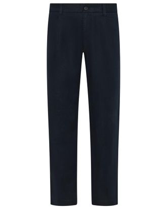 Marc O'Polo Leinenhose mit Bundfalten, Tapered Fit in
