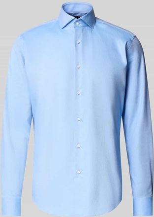 HUGO BOSS Regular Fit Businesshemd mit Haifischkragen