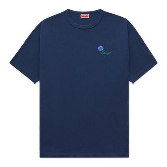 Kenzo Tulip T-Shirt - - Tops - Herren - Blau - L