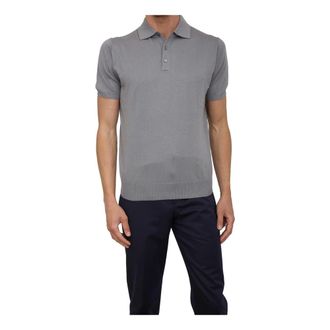 Corneliani Homme, Tops, Gris, Taille: 3XL Polo Classique pour Homme