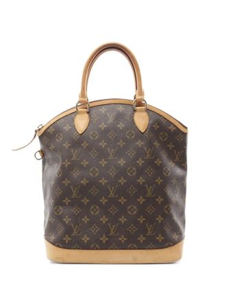Louis Vuitton sac à main Lockit Vertical Monogram (2006) - Marron
