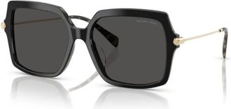 Michael Kors unisex, Accessoires, Noir, Taille: 57 MM Quogue Lunettes de soleil