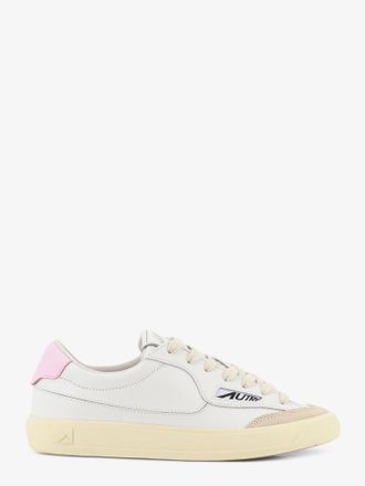 Autry Windscape leather sneakers with suede insert - AUTRY - gender_Woman