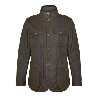 Barbour Ogston Wax Jacket - Homme - Vestes - Vert - Taille: L