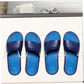 Valiclud Wand Schuhregal Zur Montage Schuhhalter Für Badezimmer Flur Schlafzimmer Ohne Bohren Platzsparend Für Hausschuhe Aufbewahrung