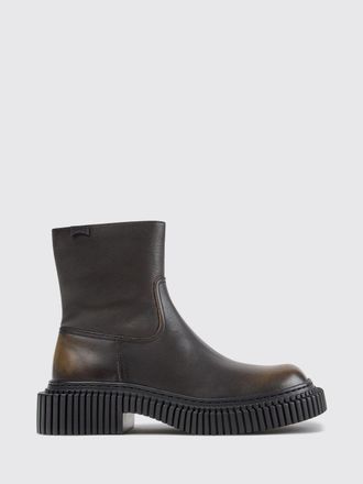 Camper Bottines Pix Berlin en cuir de veau &agrave; effet us&eacute;