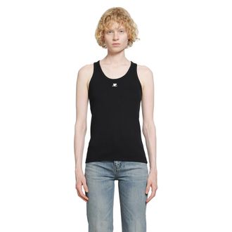 Courr&egrave;ges 90s Rib Tank Top
